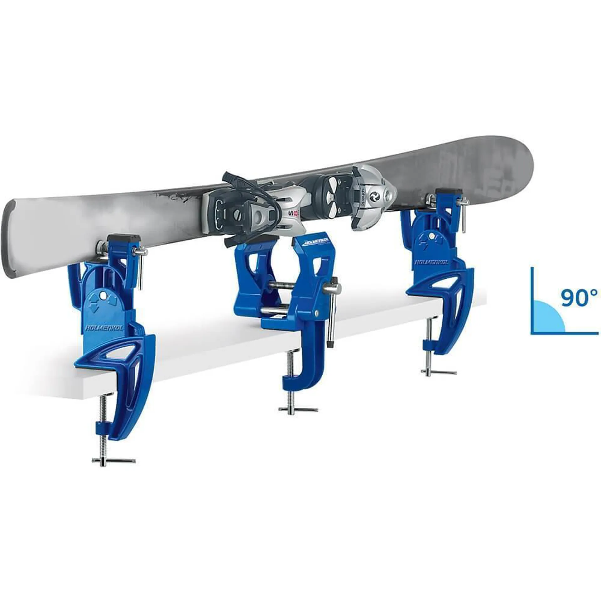 Holmenkol Ski Vice SuperProPlus World Cup Ski Vises Set