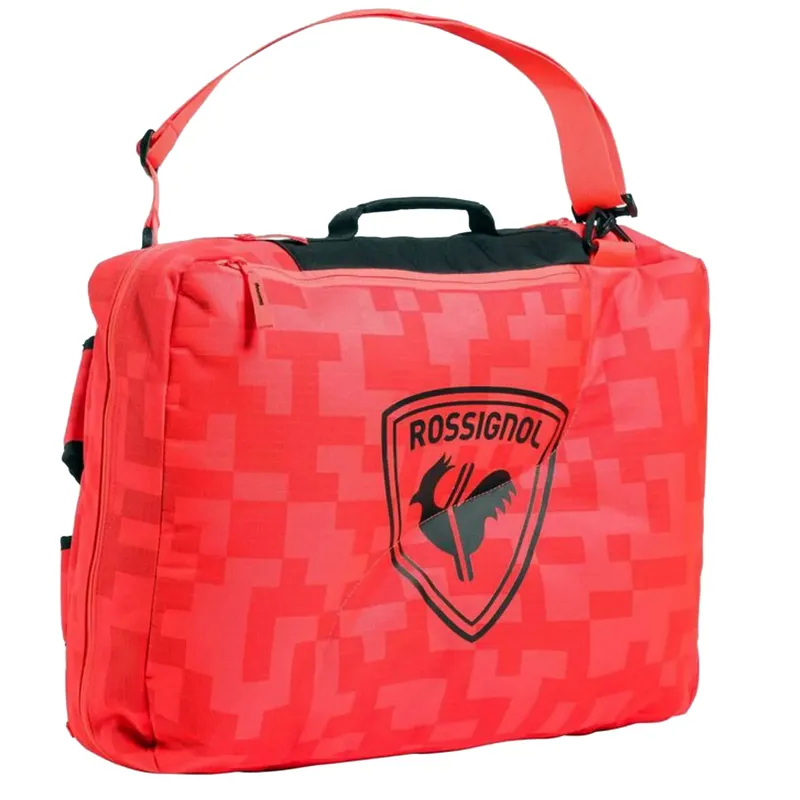 Dual Basic Boot Bag Race In Red Back Pack for Ski Boots Slim