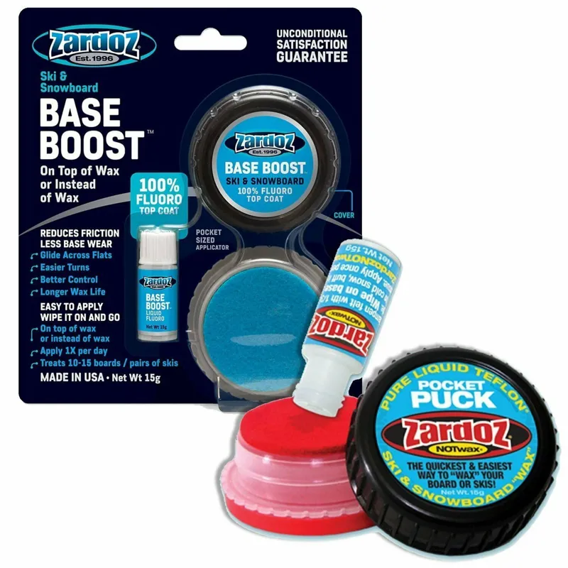Zardoz NotWax Base Boost Teflon Puck for Skis and Snowboards